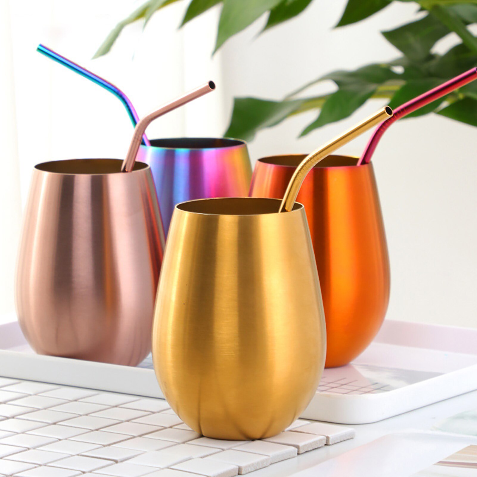 Wein Tumbler Champagner Bier Mit Wein Glas Stemles... – Grandado