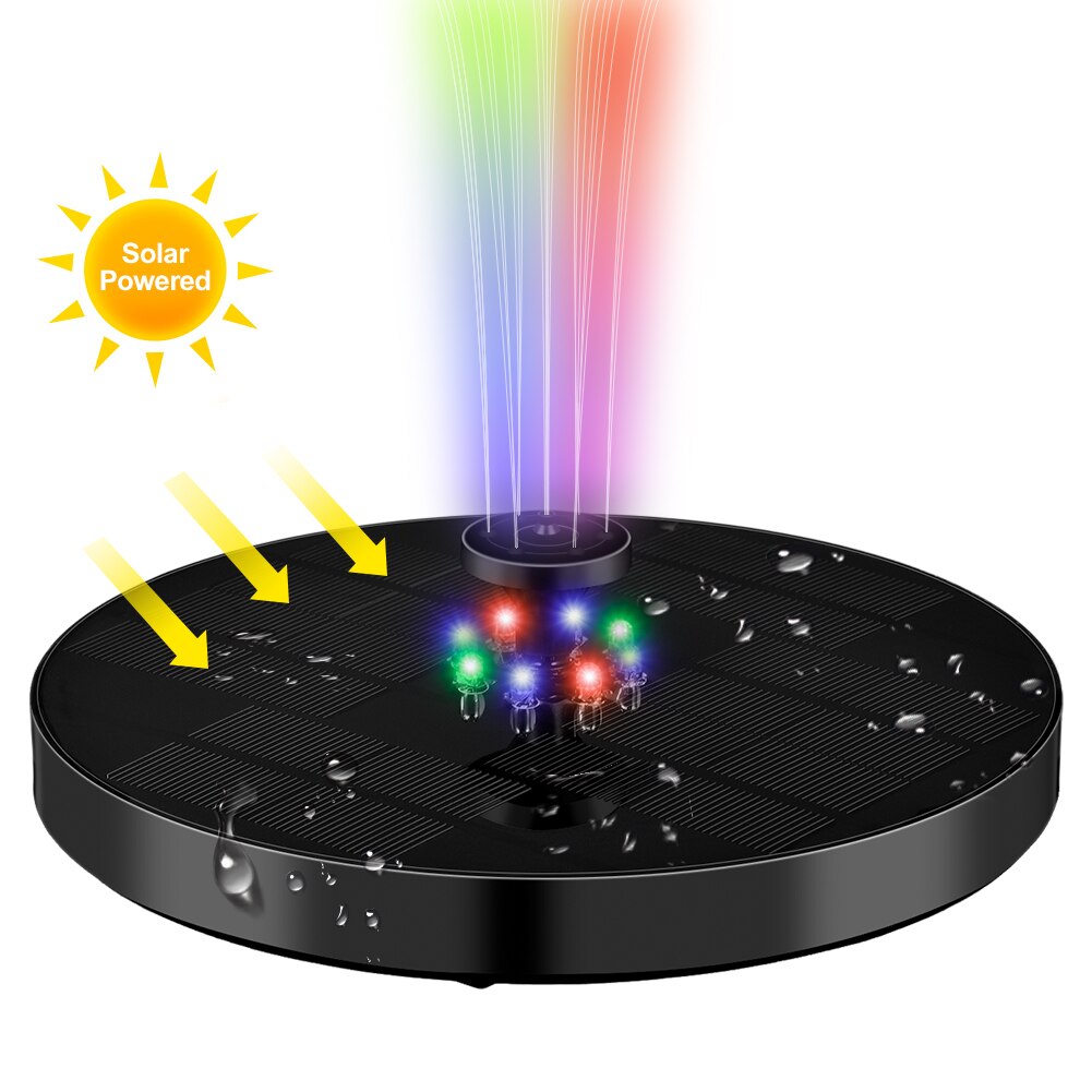 6V/3W/7V/3W Multi-purpose Solar Fountain Floating ... – Grandado