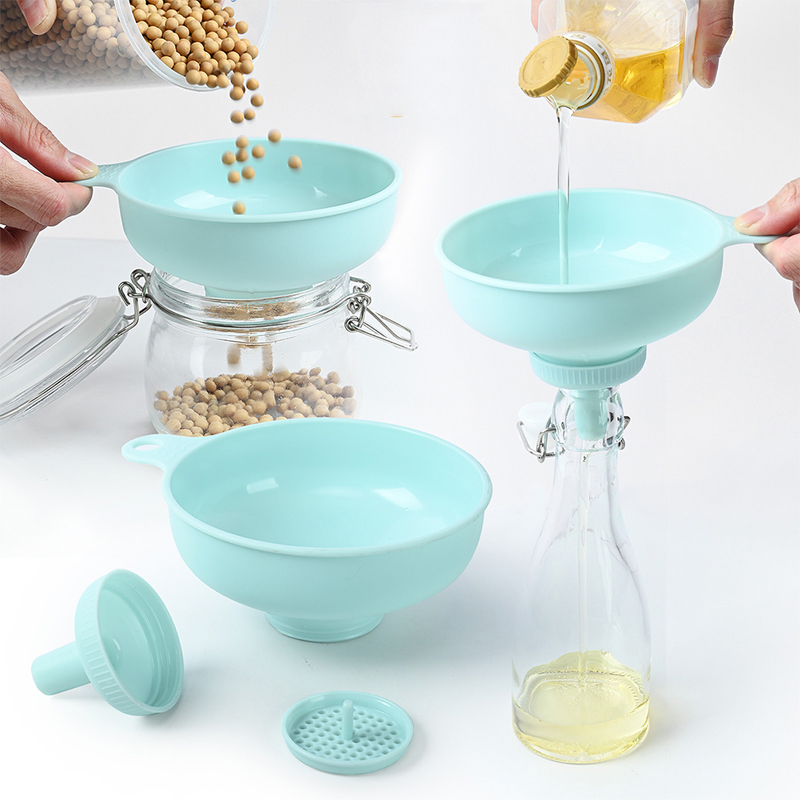 3pcs/Set Wide Mouth Plastic Oil Funnel With Detach... – Vicedeal