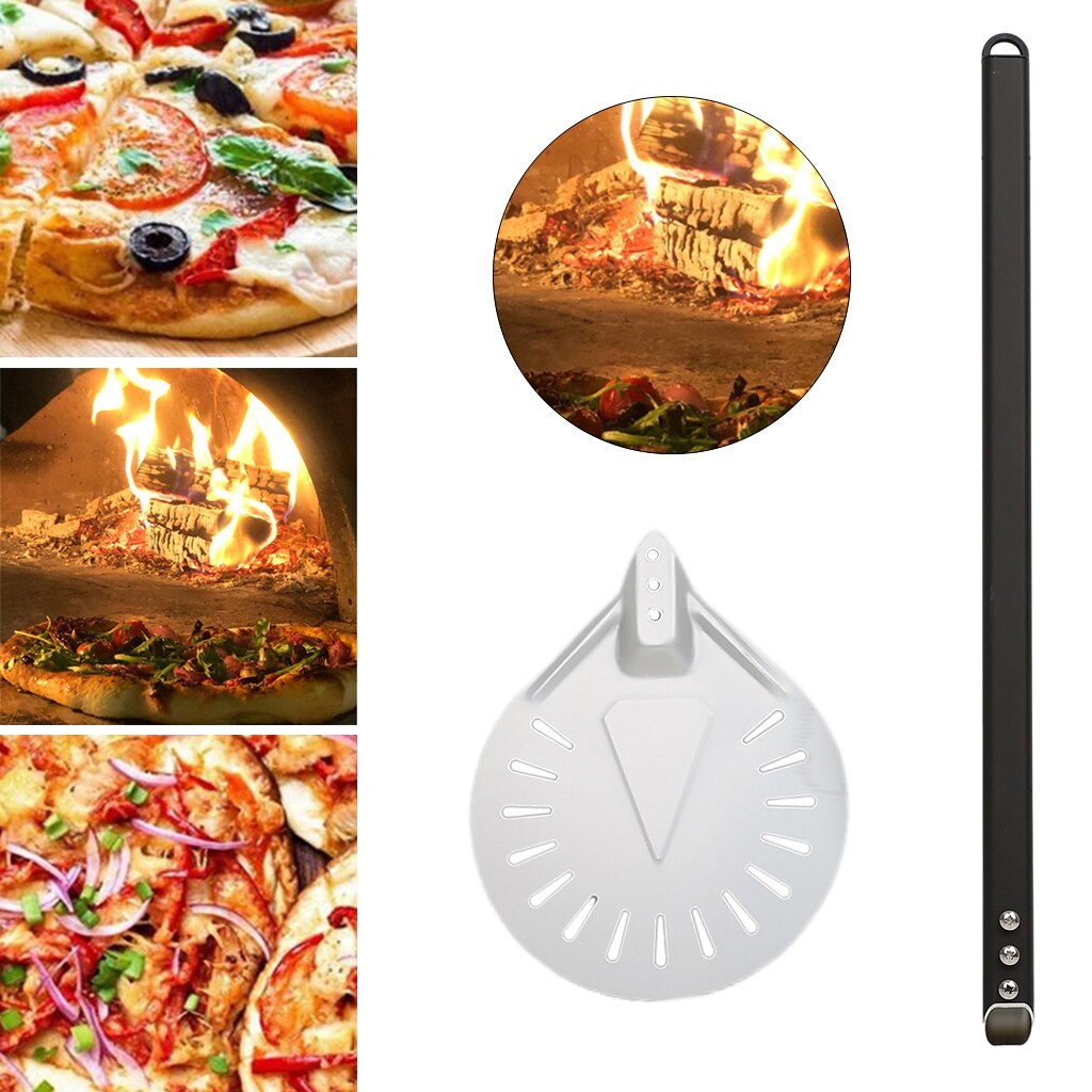 Pizza Turning small Pizza Peel Paddle Short Round ... – Grandado