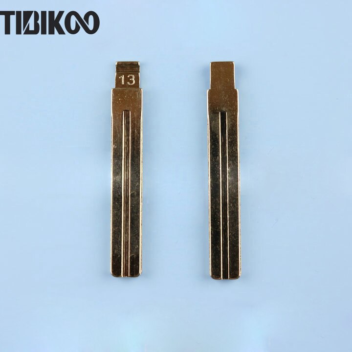 NO.13 Key Blade for Hyundai IX35 Verna Side Groove... – Grandado