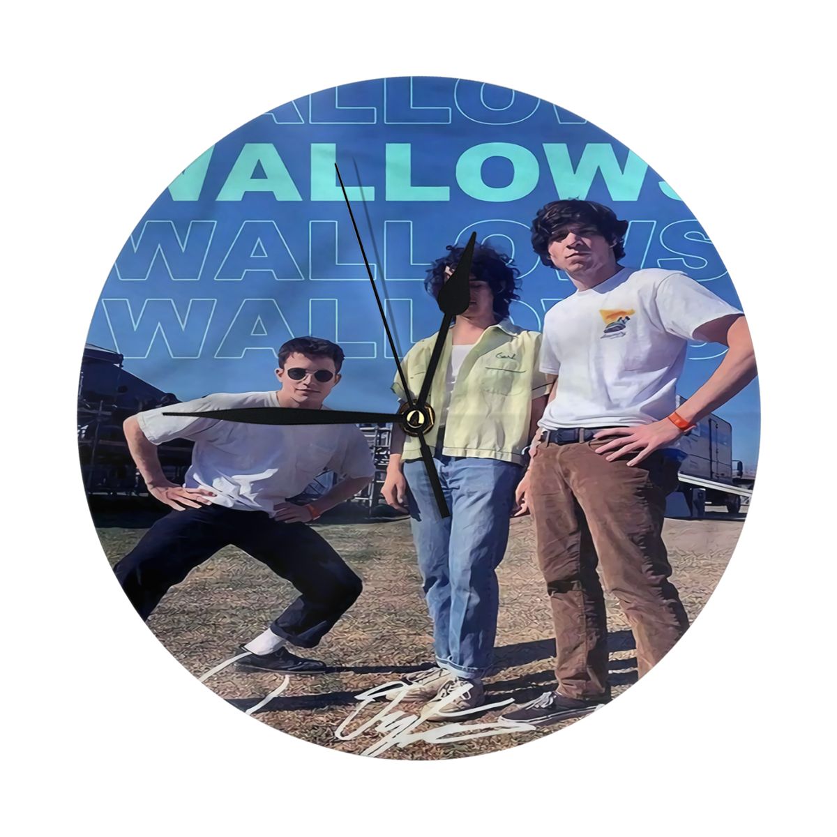 Wallows Music Band Decoration Watches Wall Decor W... – Grandado