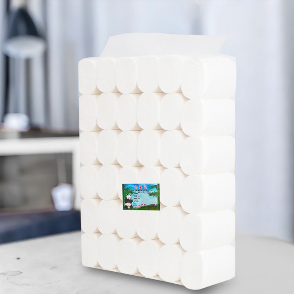 White Toilet Paper Toilet Roll Tissue Roll Pack Of... – Grandado