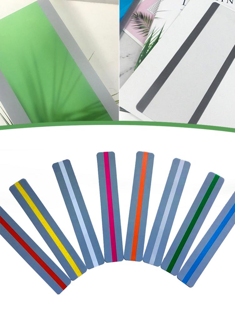 Guided Reading Strip Innovative Color Bookmark Ove... – Grandado