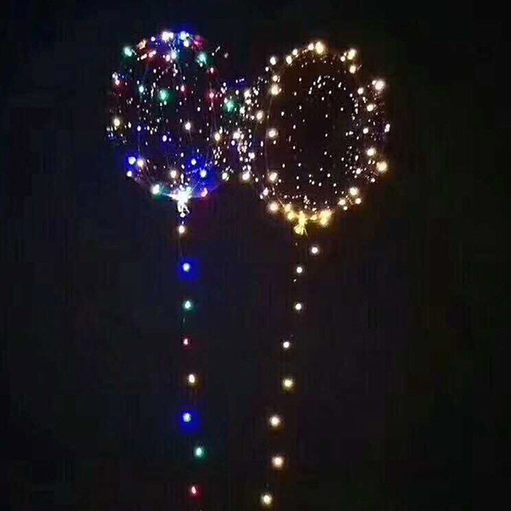 1 Pcs LED Transparent Bobo Light Balloon Wedding B... – Vicedeal