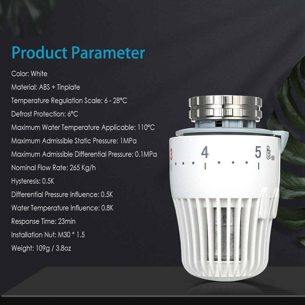 Thermostatic Radiator Valve Temperature Control Va... – Grandado