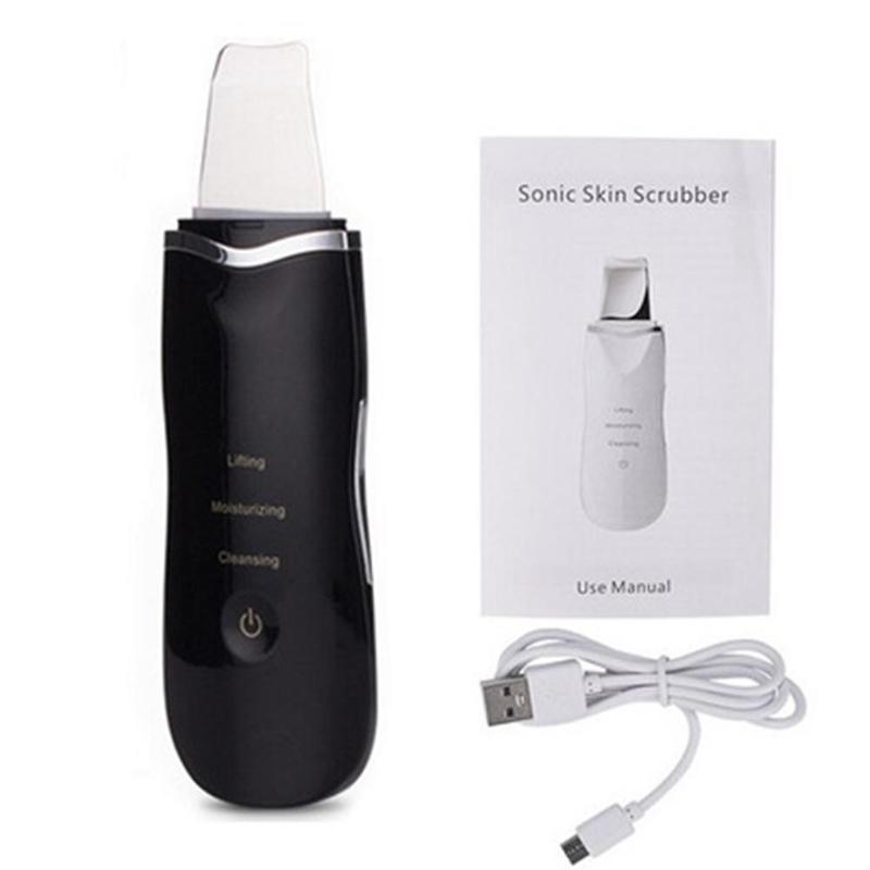 Skin Scrubber Face Massager Ems Mesotherapy Rf Rad... – Grandado