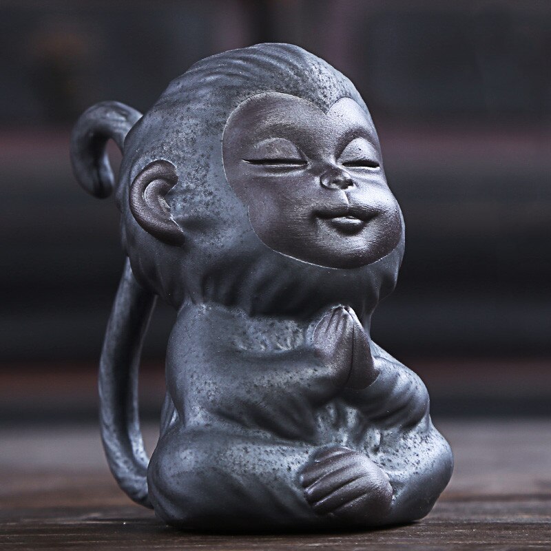 Little Monkey Tea Pet Ornaments Retro Can Be Raise... – Vicedeal