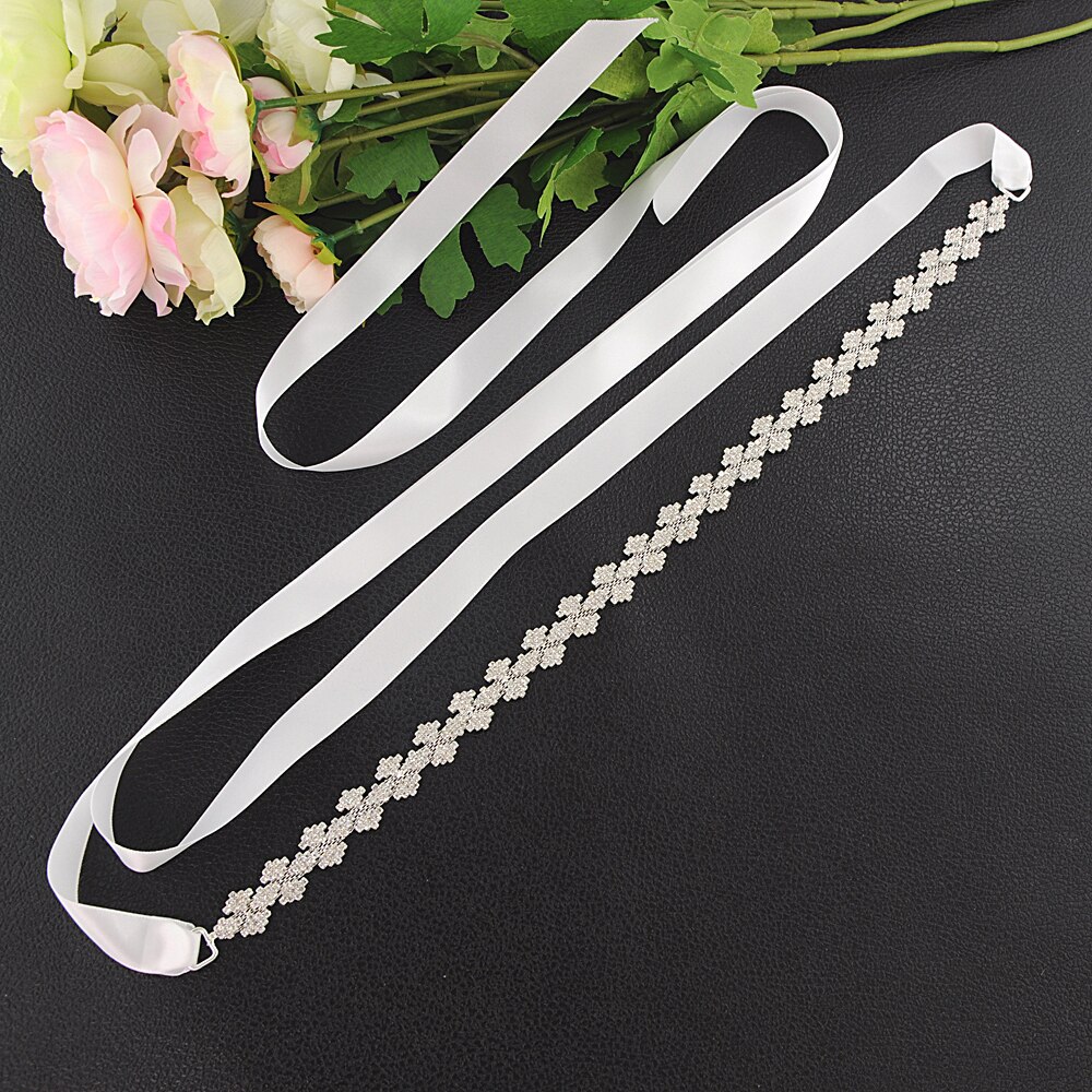 ZMS55 Women's Belt Rhinestone Wedding Belt Accesso... – Vicedeal