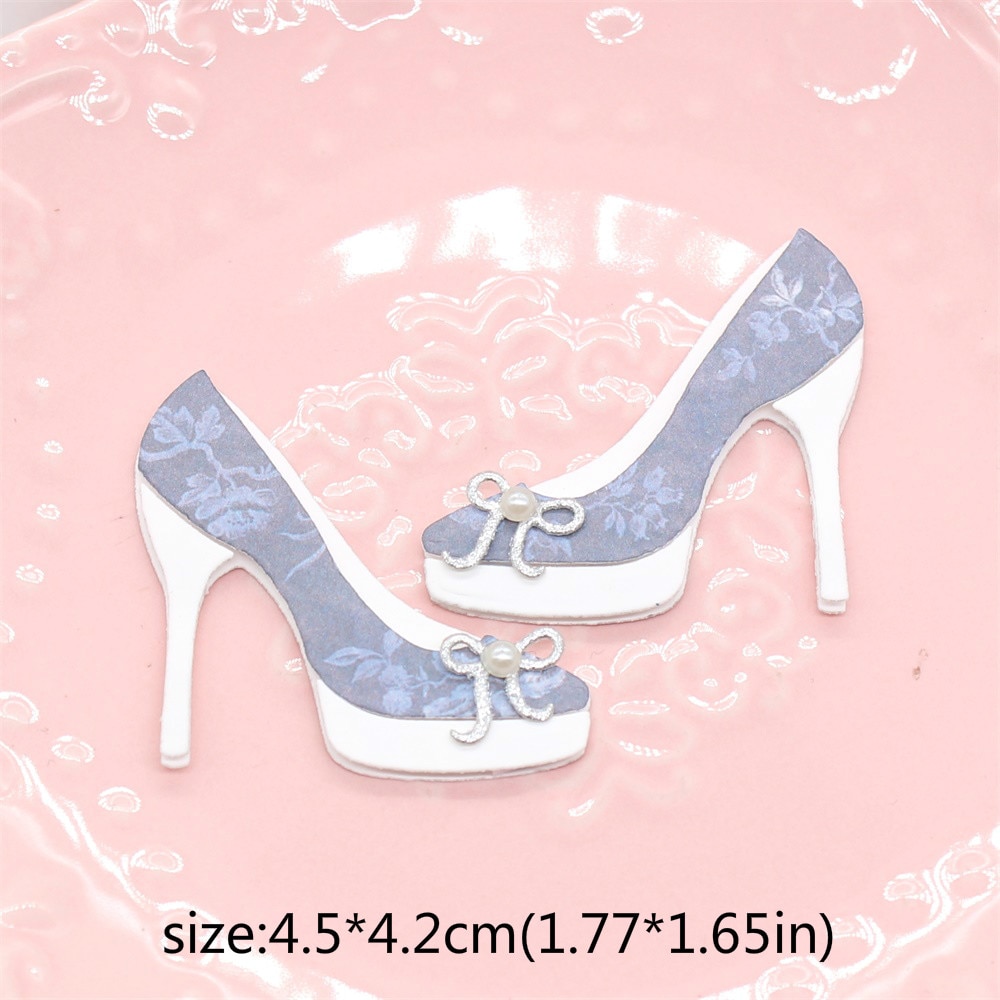 KSCRAFT Layering Highheel Shoes Metal Cutting Dies... – Vicedeal