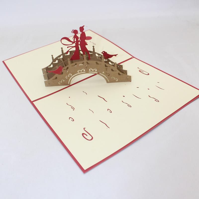 Valentines Day romantic handmade paper-cut three-d... – Vicedeal