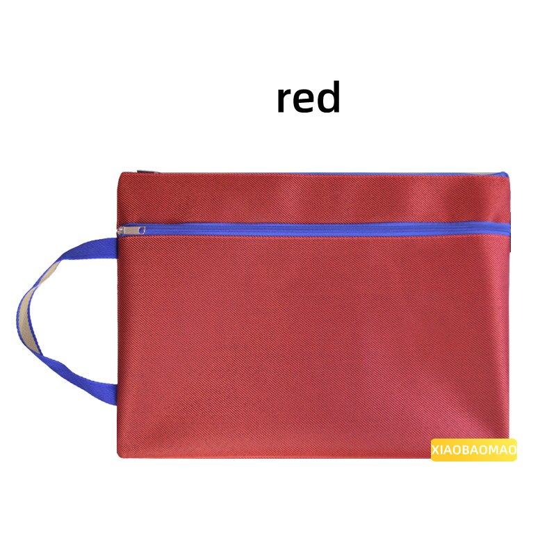 A4 Document File Bag Double-layer Large Capacity C... – Vicedeal