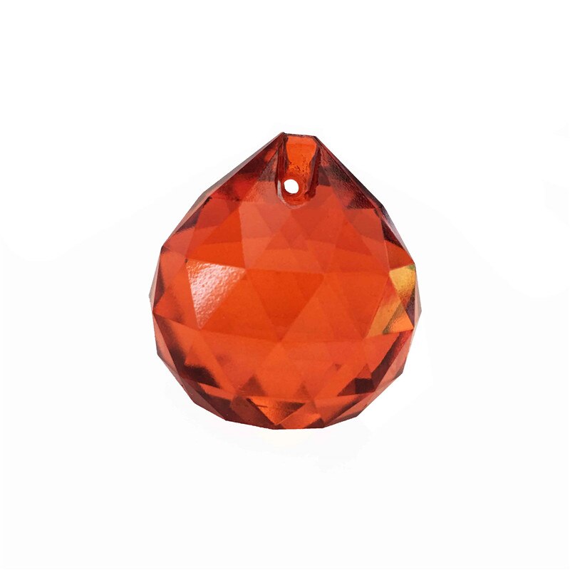 Coating Orange 1pcs 40mm Glass Prism Balls For Cry... – Grandado
