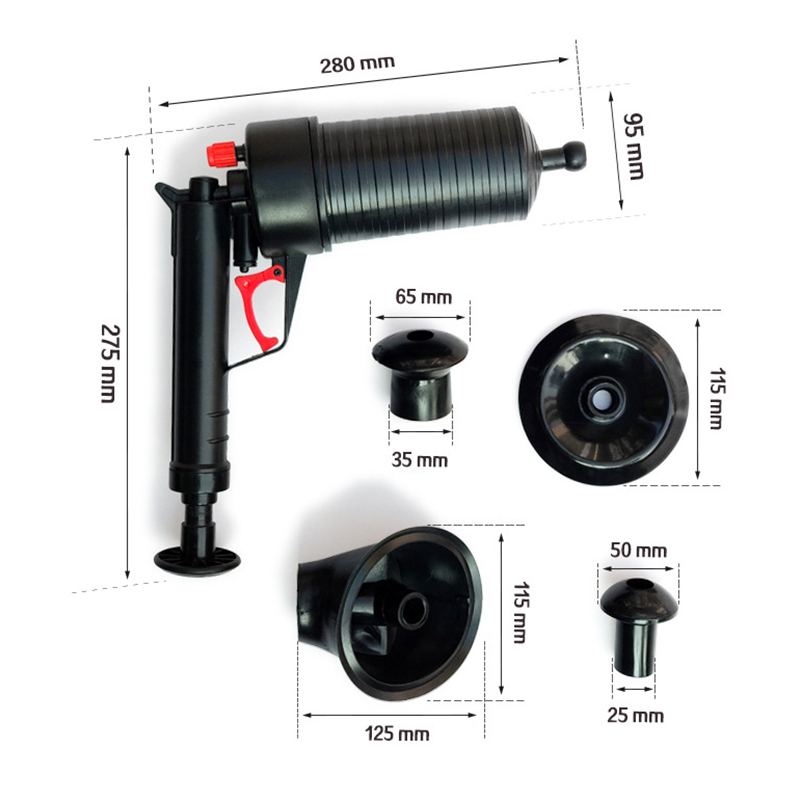 Sewer Dredge Clogged Remover Pipe Toilet Plungers ... – Grandado