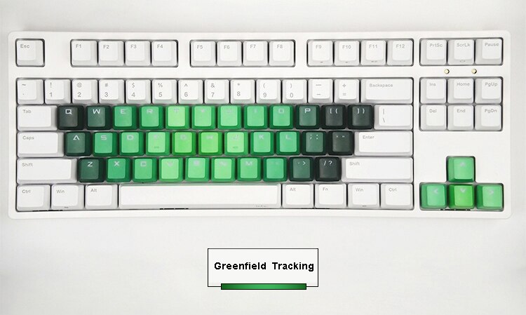 37-Key Alphabet Keycaps Arrow Keycaps replacement ... – Grandado