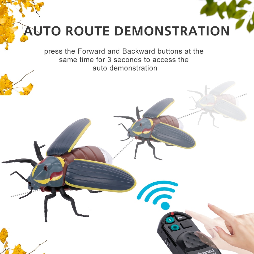 RC Animals RC Firefly Toys Simulated Insect Toy In... – Grandado