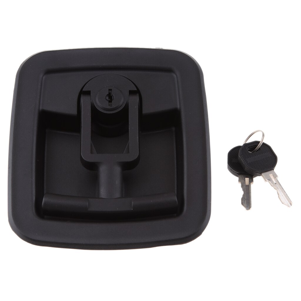 Square Black Plastic Flush Slam Latch Hatch For Bo... – Grandado