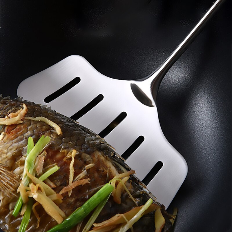 304 Stainless Steel Wide Head Fish Spatula, Steak ... – Grandado