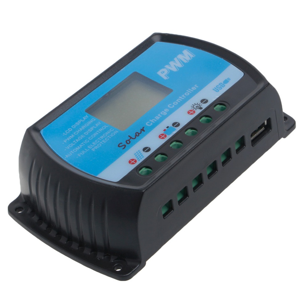 1 Pc PWM 30A USB Solar Panel Charge Controller 12V... – Grandado