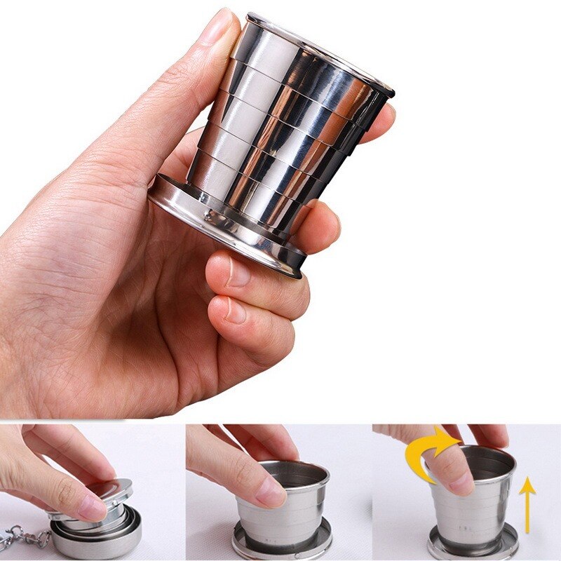 Stainless Steel Collapsible Cup Is Healthy And , C... – Grandado