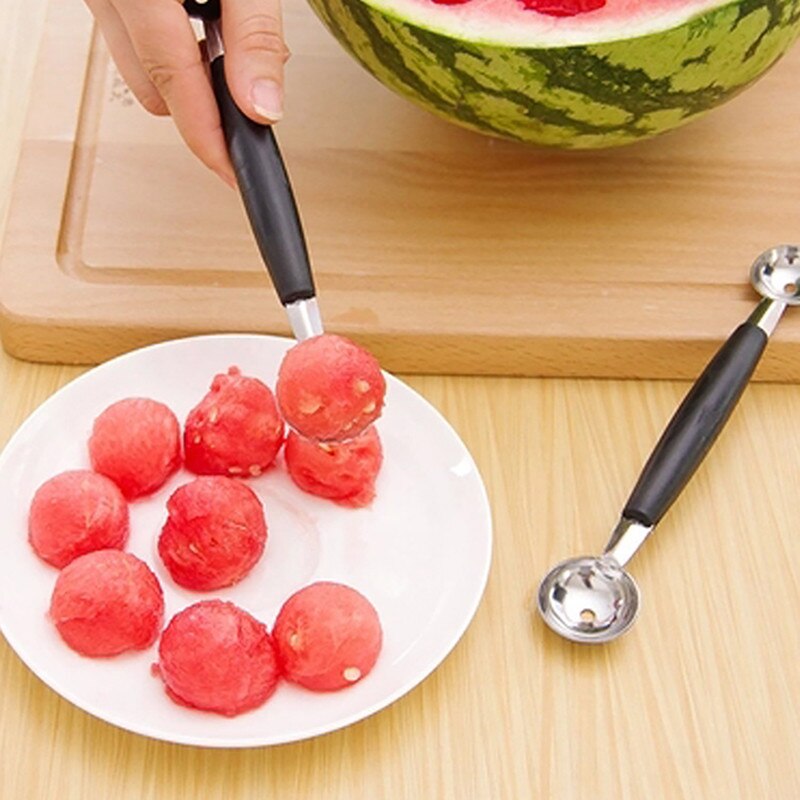 Stainless Steel Spoon Double-end Melon Baller Scoo... – Grandado