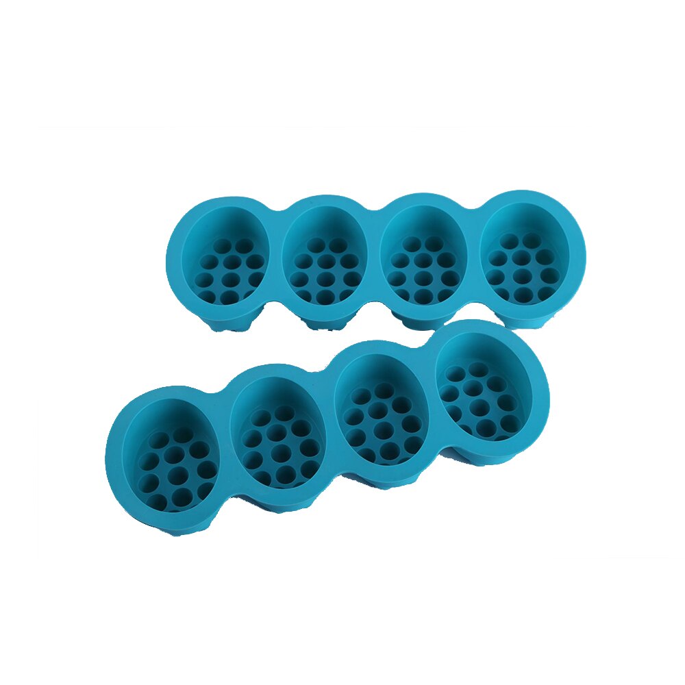 Silikon 4 loch Blase Typ DIY Seife Form Oval Massa... – Grandado