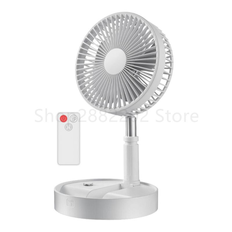 7200mAh Folding Telescopic Floor Desk Fan Remote C... – Vicedeal