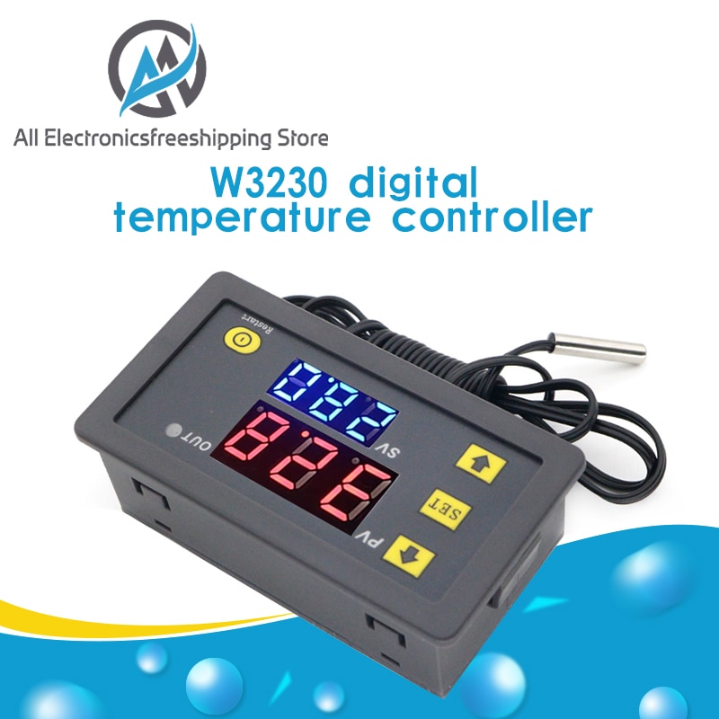 W3230 DC 12V 24V 110V 220V AC Digital Temperature ... – Vicedeal