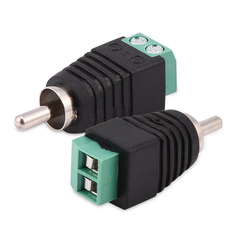 10 Stuks Rca Male Plug Av Screw Terminal Audio / V... – Grandado