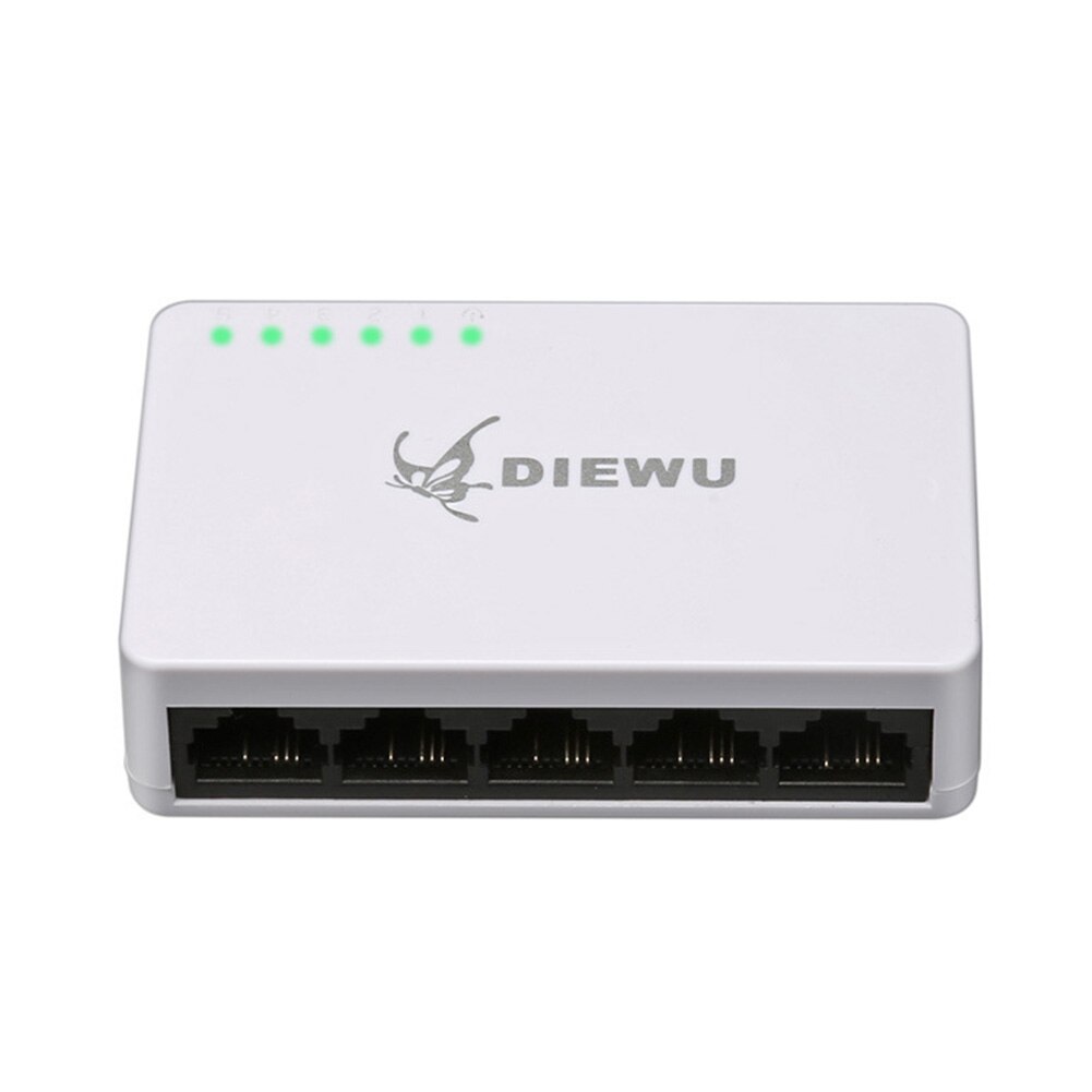 Wall Hanging Network 5 Port Self Adaptive Splitter... – Vicedeal