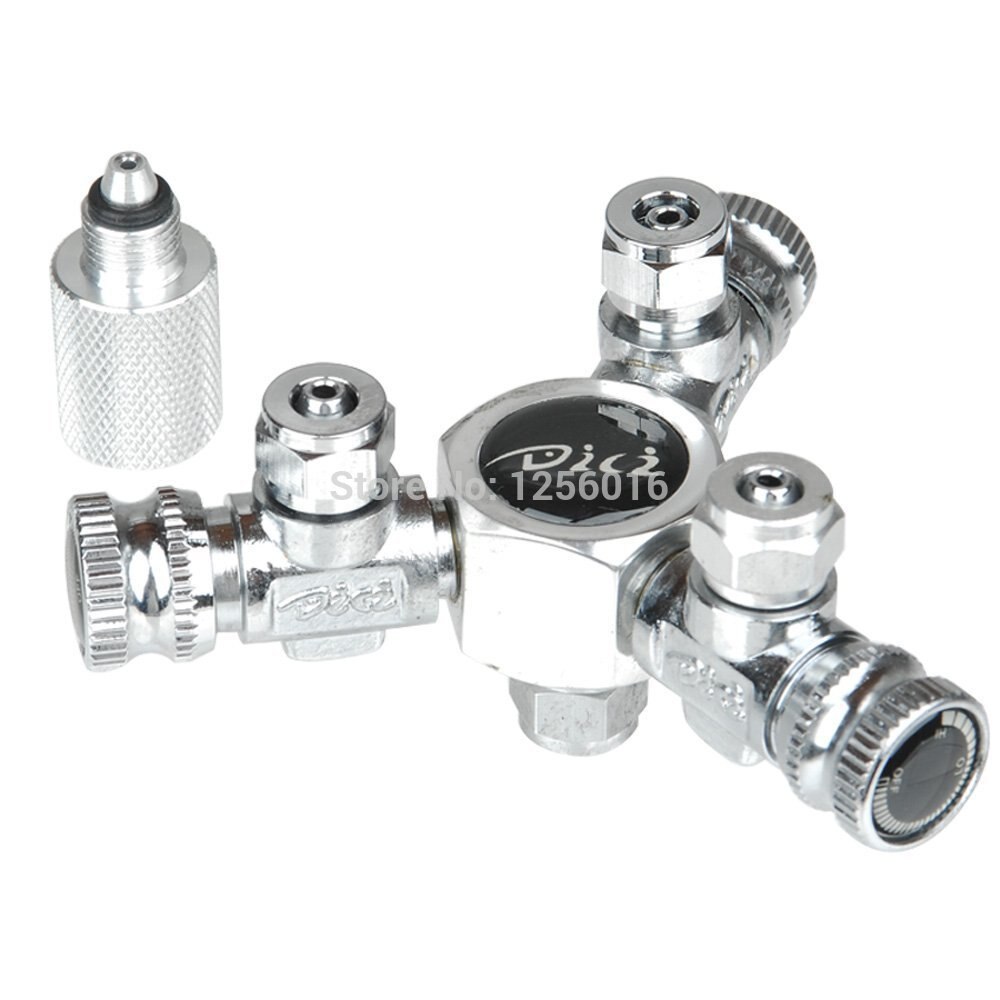 6 outlet double outlet output Aquarium CO2 Regulat... – Vicedeal