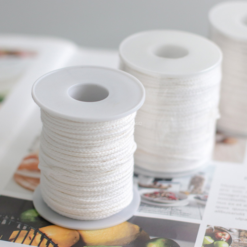 1 Roll Candle Wick Cotton Braid Candle Wick Core S... – Grandado