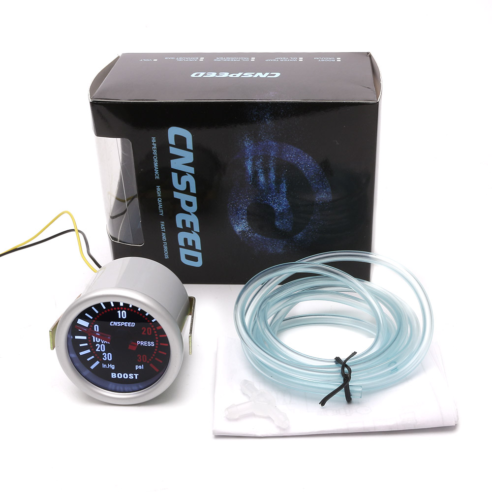 Cnspeed Auto Auto Turbo Boost Gauge -30in.Hg ~ 0 ~... – Vicedeal