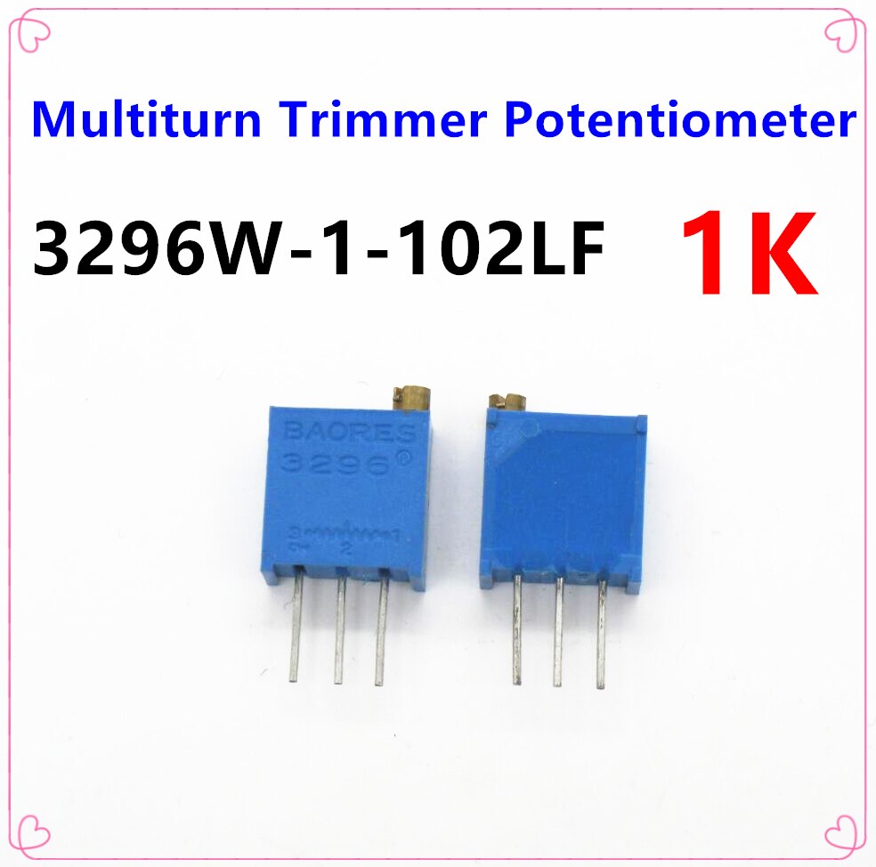 15Pcs/lot 3296W-1-102LF 3296W 102 1K ohm Top regul... – Grandado