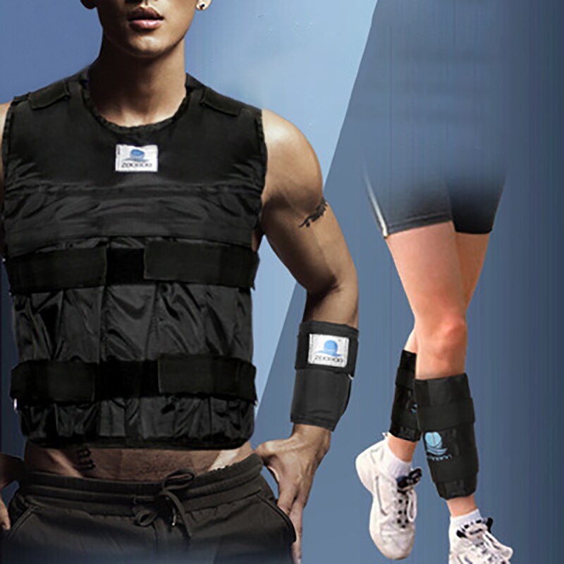 20kg Loading Weighted Vest for Boxing Adjustable W... – Grandado