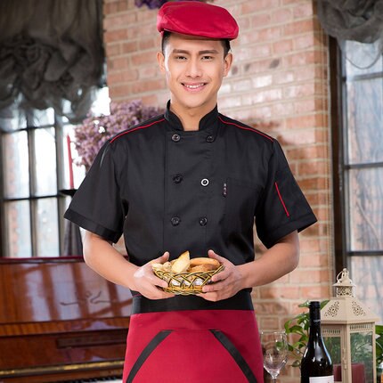 Summer Short-sleeve Breathable Double-breasted Res... – Grandado