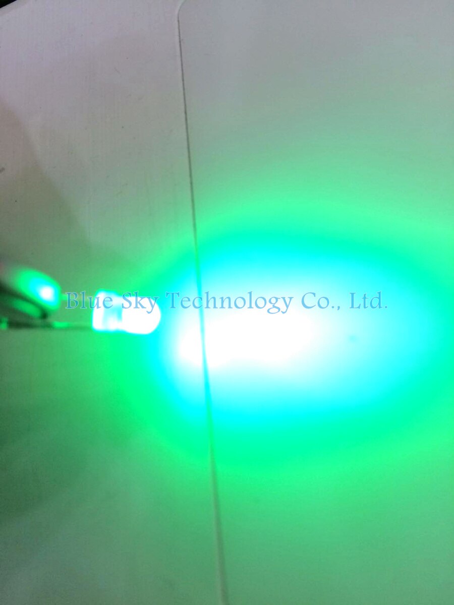 100 Stuks 3Mm Transparant Ronde Led Groen Licht Kl... – Vicedeal