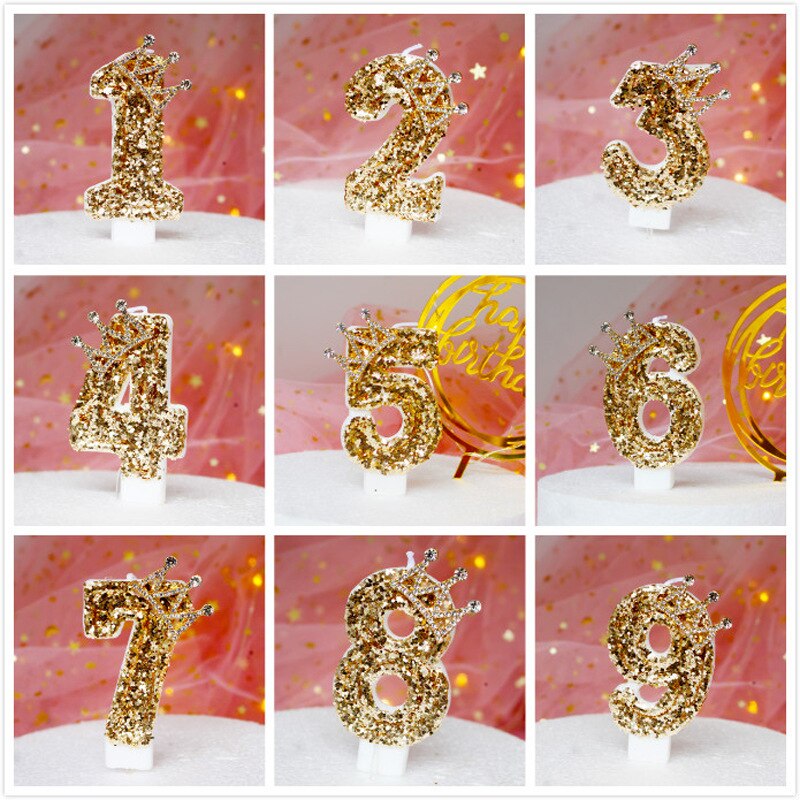 Golden Candle Gradient Color Golden Rhinestone No.... – Vicedeal