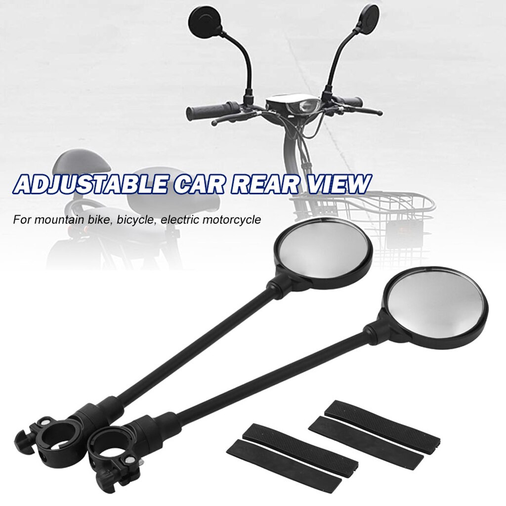 Bike Mirror Rotatable Adjustable Rear View Shockpr... – Grandado