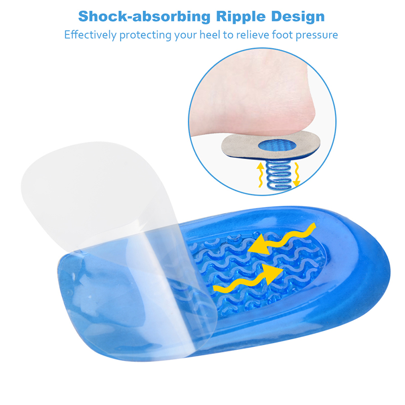 Sebs Hielspoor Pad Half Inlegzolen Voor Voet Fasci... – Grandado