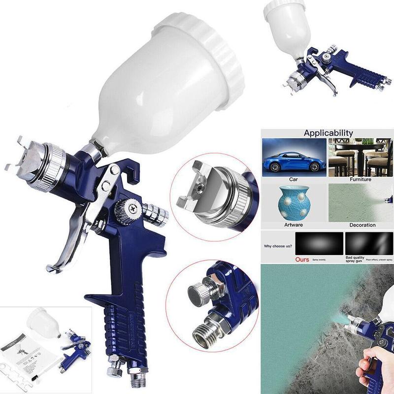 120ml HVLP Air Spray Gun Auto Paint Car Detail Bas... – Grandado