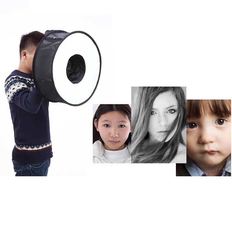 Camera Flash Diffuser 45cm Easyfold Macro Ring Spe... – Vicedeal