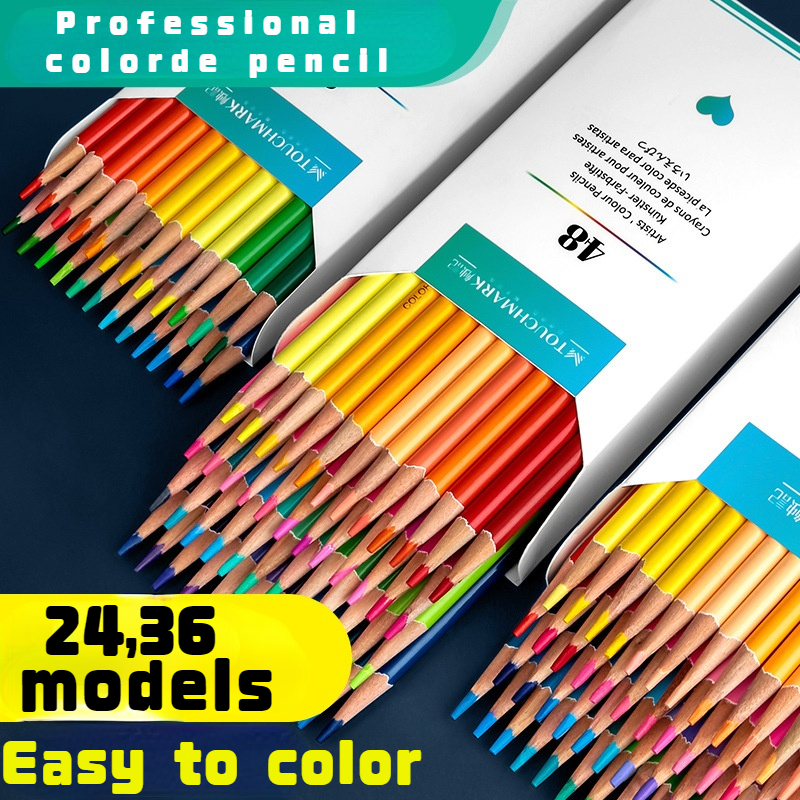 Art Anime Painting Color Pencils HB 24 36 Colors W... – Grandado