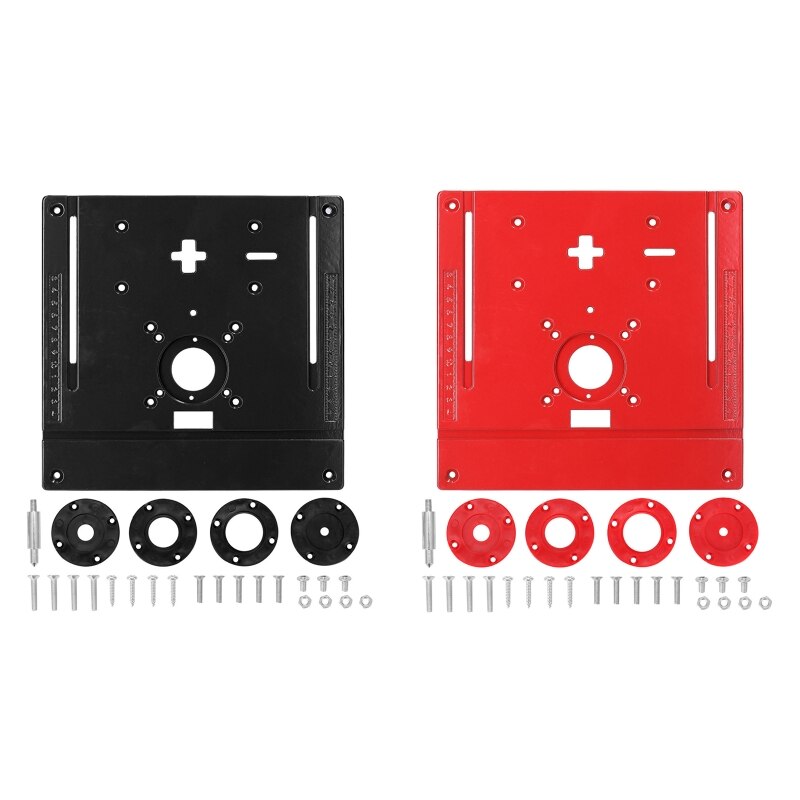 Aluminum Alloy Router Table Insert Plate Portable ... – Grandado