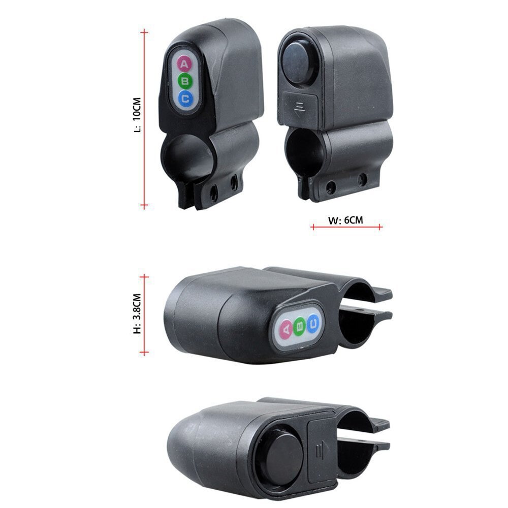 Fiets Motorfiets Bromfiets Fiets Security Alarm Fi... – Grandado