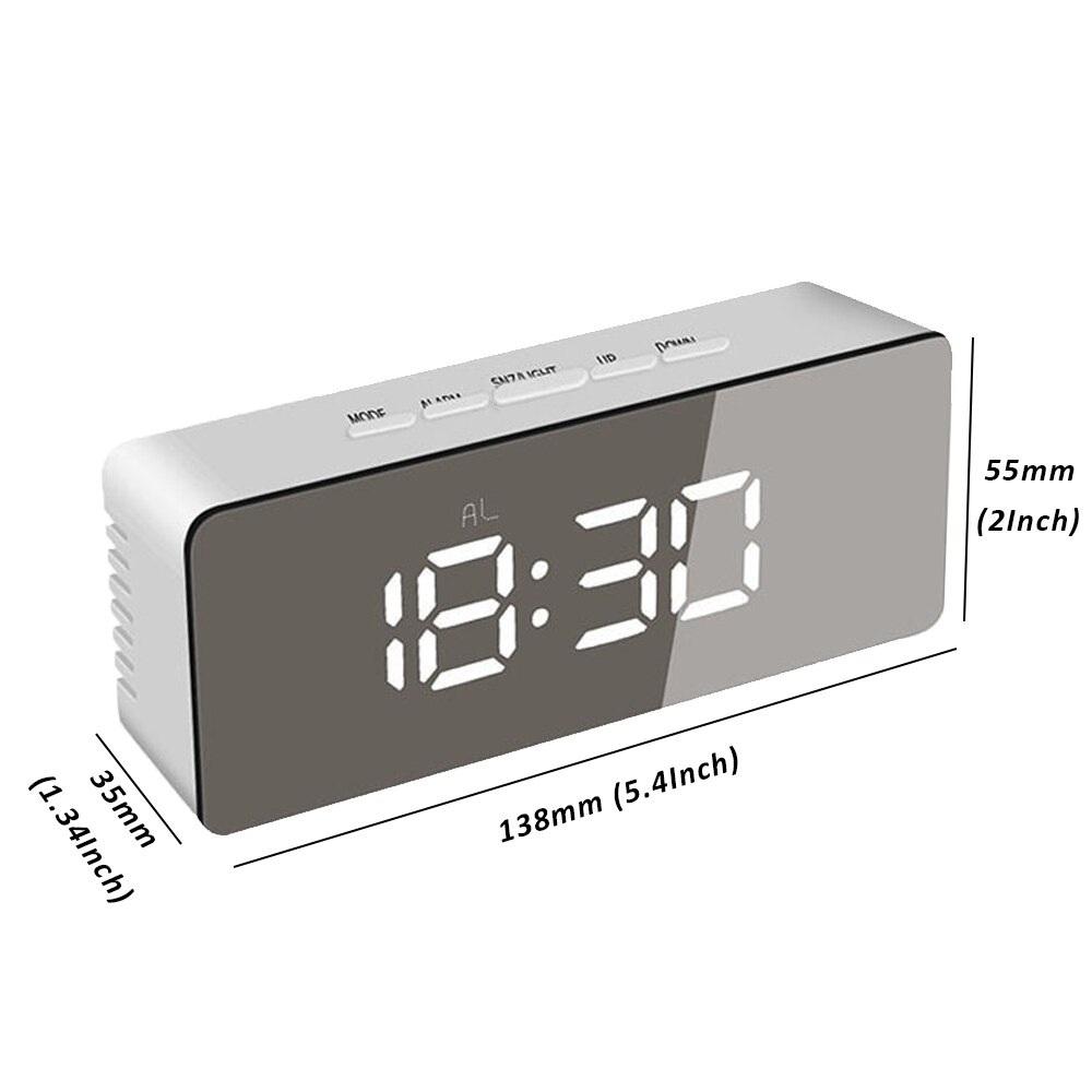 Digital Alarm Clock LED Screen Electronic Clock La... – Vicedeal Digital Alarm Clock LED Screen Electronic Clock La... – Vicedeal