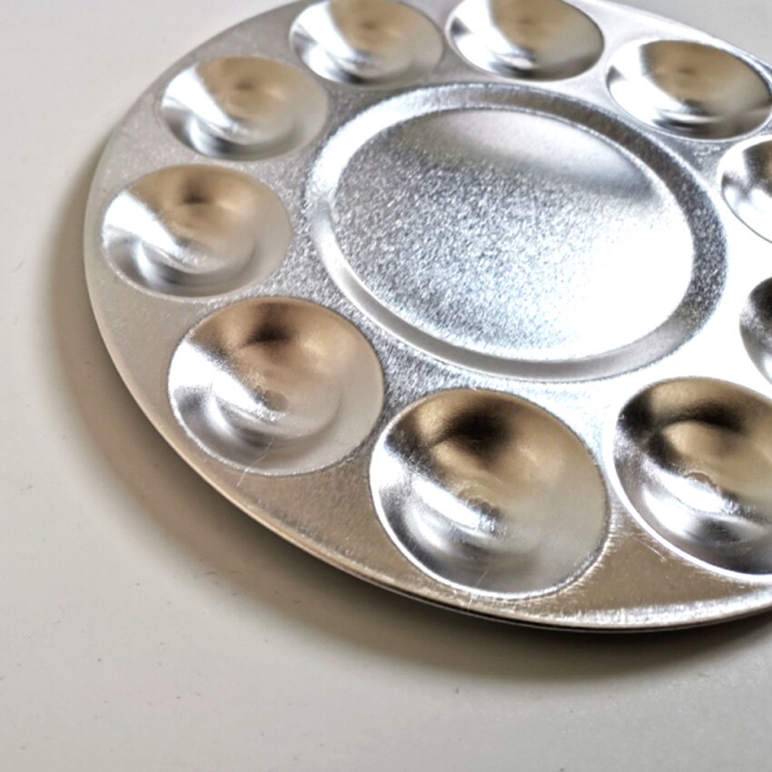 10-Hole Aluminum Circular Palette Art Paint Drawin... – Grandado