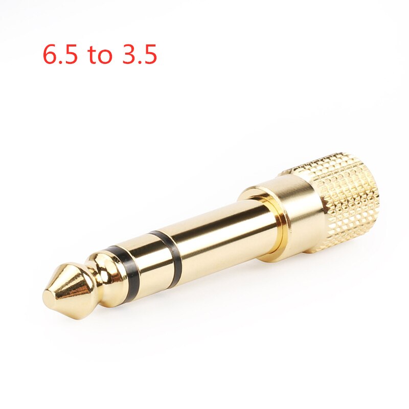6.5 to 3.5 Audio Jack Stereo Headphone Adapter 3.5... – Grandado