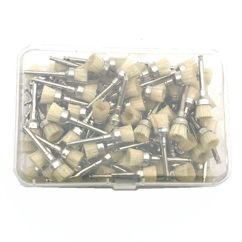 100 Pcs Dental Polishing Brushes Teeth Clean Proph... – Grandado