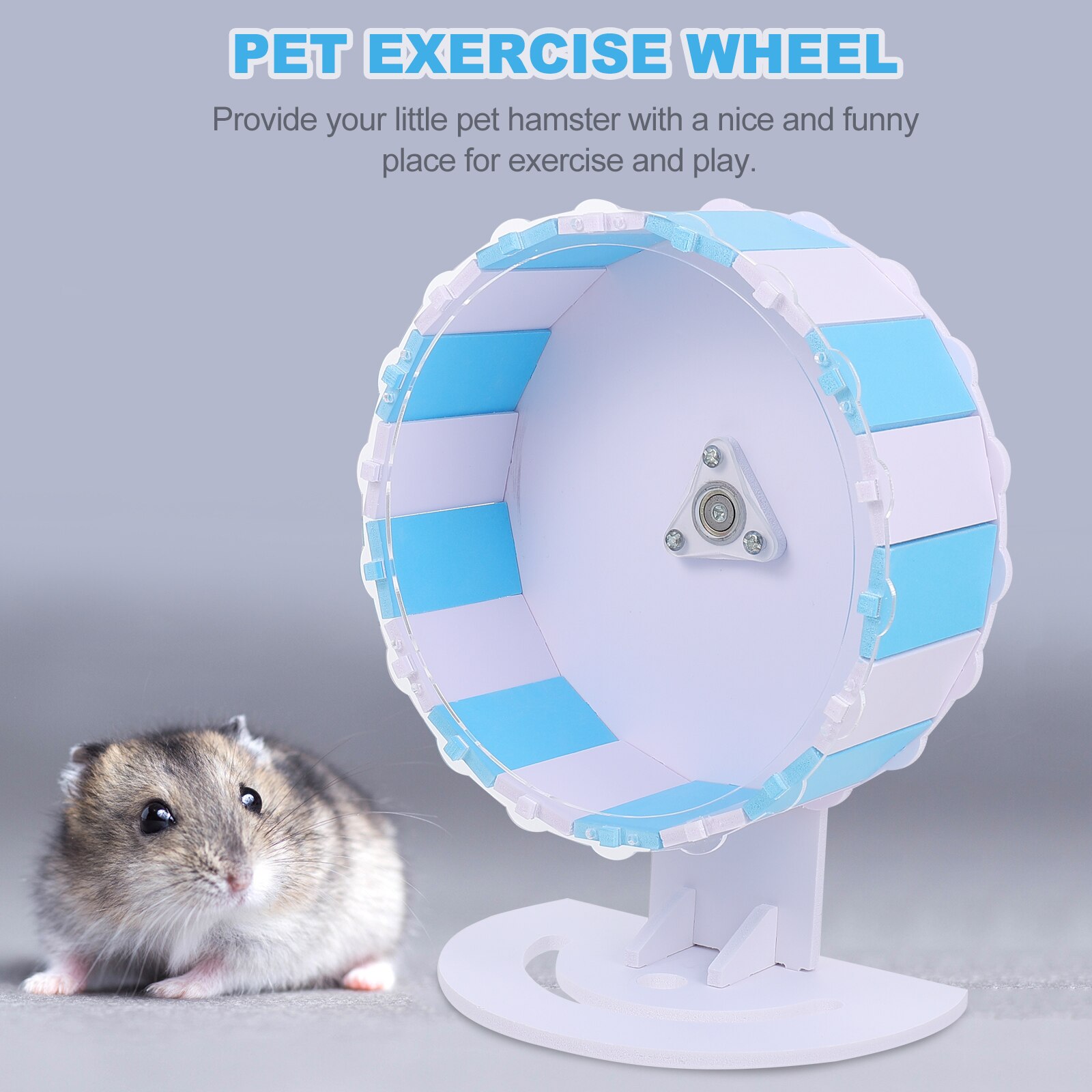 1 Set Hamster Wheel Funny Small Pet Rat Hamster Ch... – Grandado